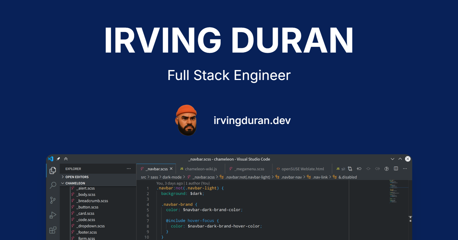 Irving Duran | Software Engineer & Creative Technologist